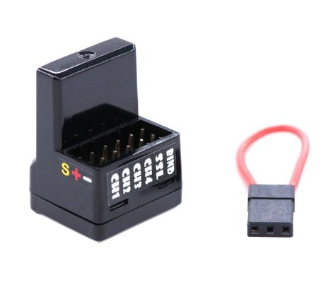 DASMIKRO DSK-241N KO PROPO FHSS COMPATIBLE ANTENNA-FREE RECEIVER FOR KO PROPO EX-RR EX-2 EX-1 ...