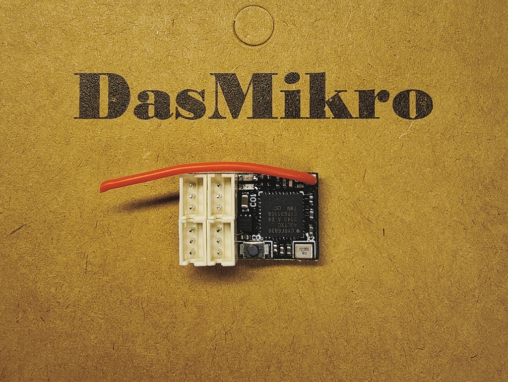 DASMIKRO KO PROPO FHSS NANO 4CH RECEIVER DSK-158 - DasMikro