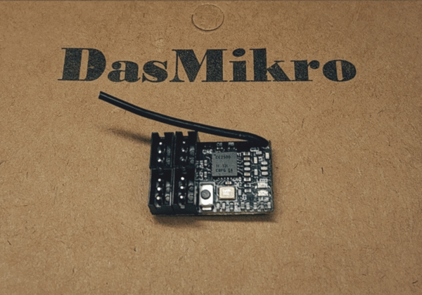 DASMIKRO FUTABA T-FHSS NANO 4CH RECEIVER DSK-305B - DasMikro